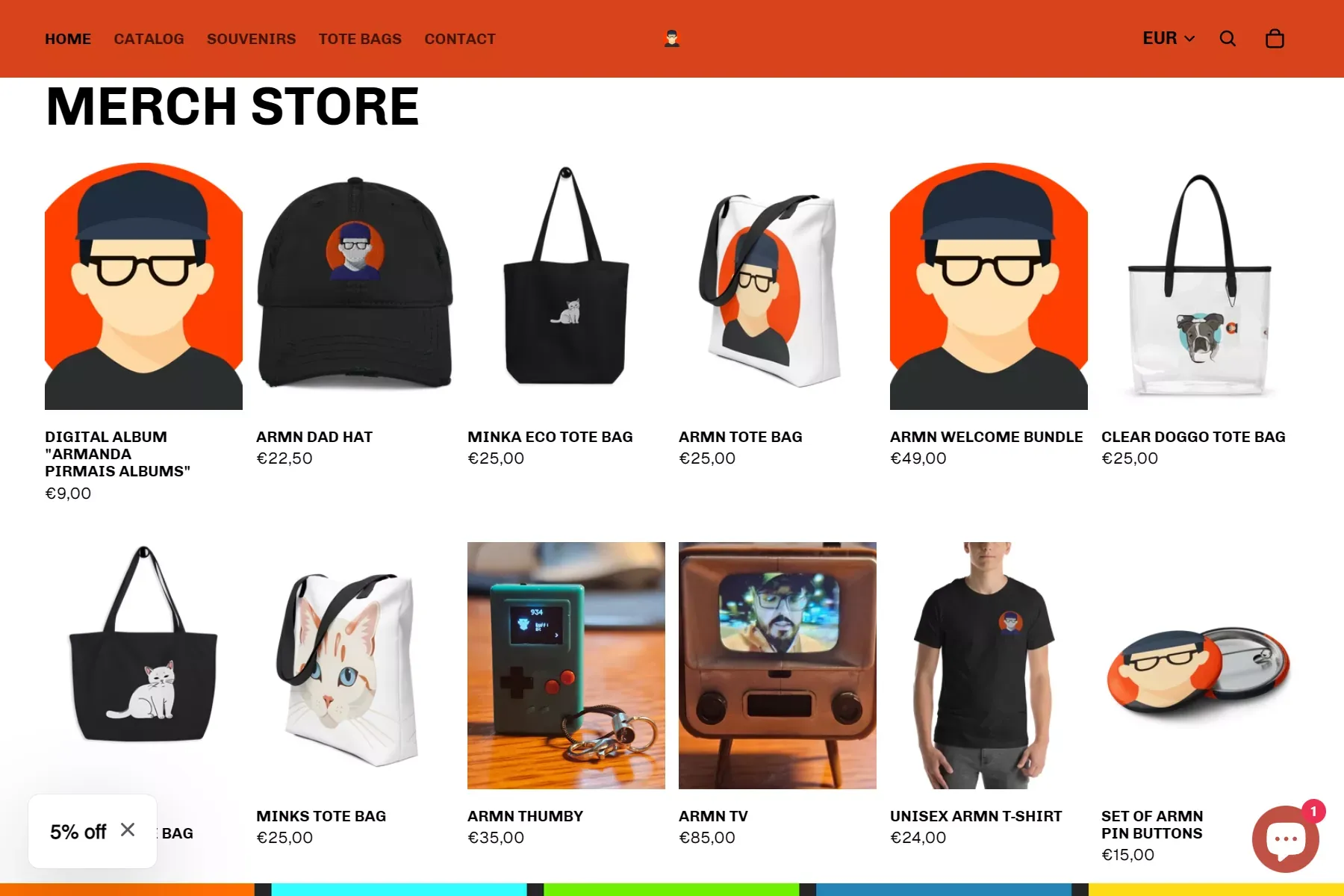 Palaists armn veikals